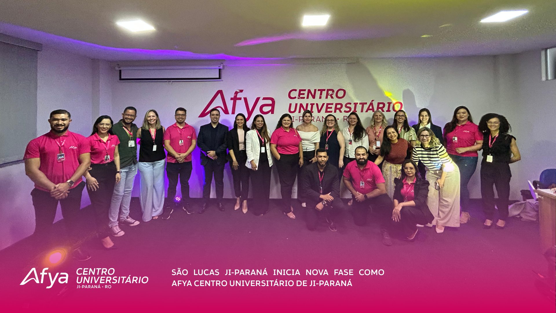 Afya Ji-Paraná | São Lucas Ji-Paraná inicia nova fase como Afya Centro Universitário